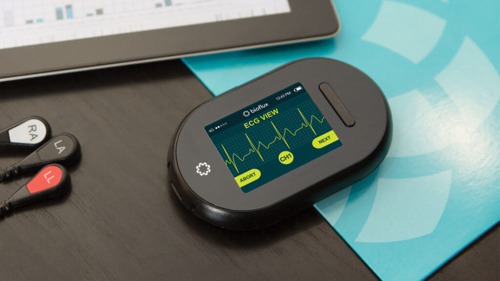 Bioflux Device Monitors Heart Rhythm and Sends in Real Time to 24 Hour ...