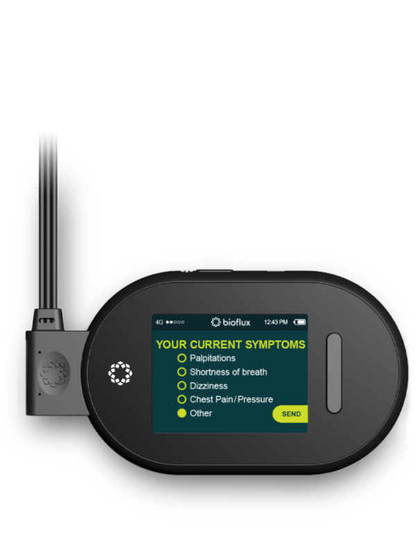 Bioflux Product: Real-Time Heart Monitoring Made Simple