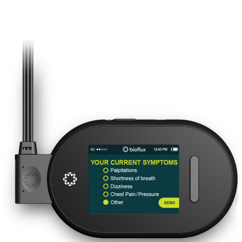 Bioflux Product: Real-Time Heart Monitoring Made Simple