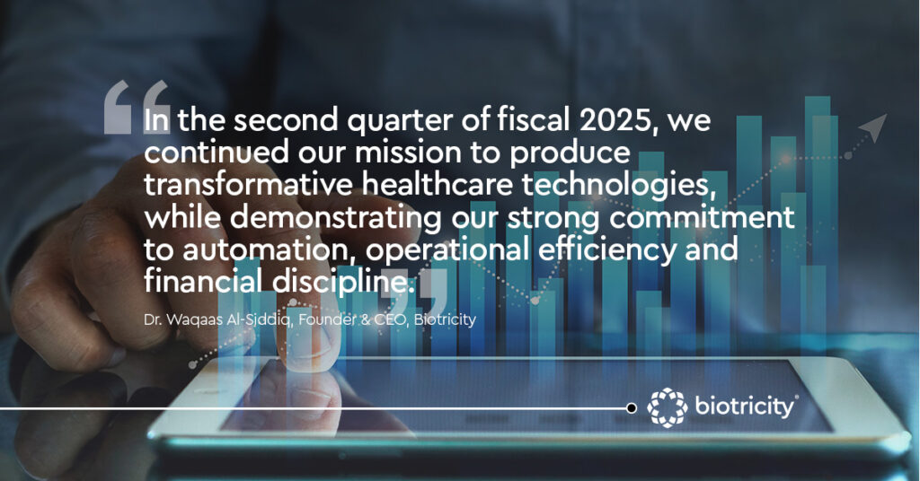 Biotricity achieves improved margins and efficiencies, and year-over-year sales growth for ...